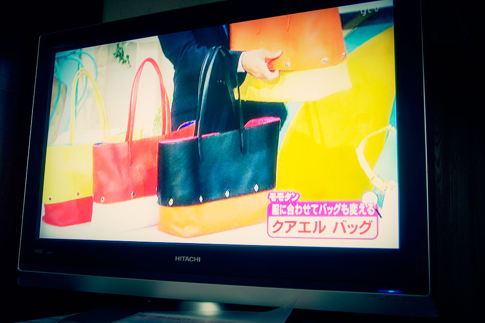 読売テレビ「あさパラ！」にQUAELのバッグをご紹介いただきました | BLOG | 着せ替えが出来るバッグ QUAEL bags | クアエル